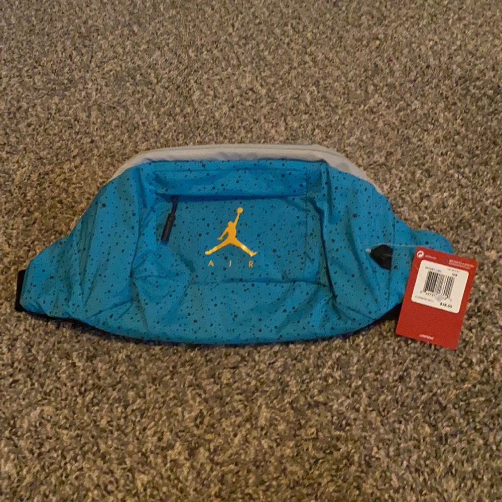 Retro Nike Jordan Jumpman Lt Blue Fury Fanny Pack - Gem